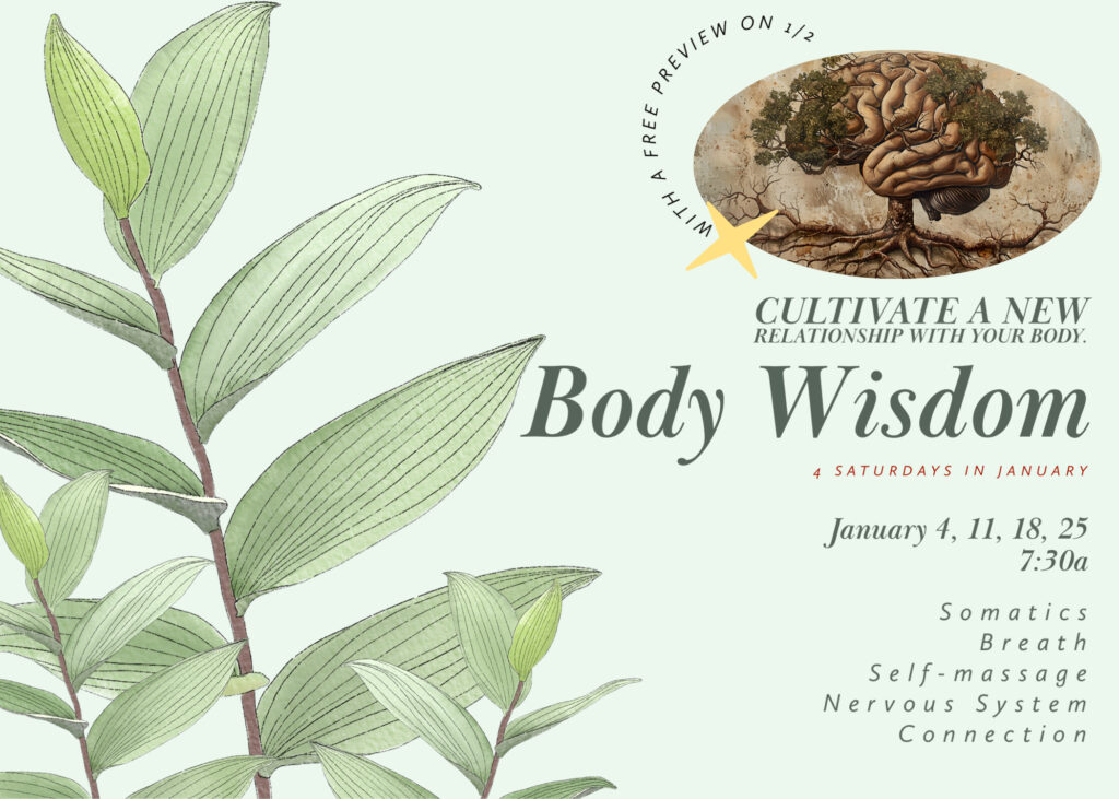 Introducing: Body Wisdom - Somatic Sole Barefoot Massage Therapy